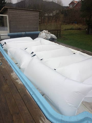 LUFTPUTER for transportsikring - lastebil, container med mer